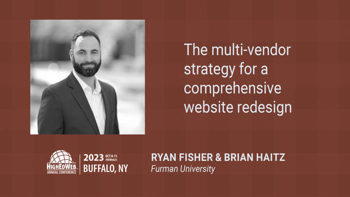 The multi-vendor strategy for a comprehensive website redesign ...