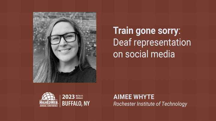 Train gone sorry: Deaf representation on social media - Membership ...