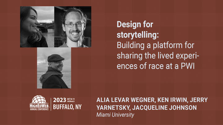 Design for storytelling: Building a platform for sharing the lived ...